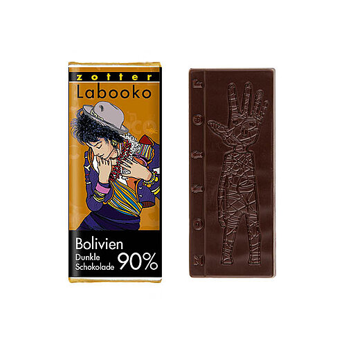 Labooko Mini - 90% Bolivia (8g) | Zotter Schokolade